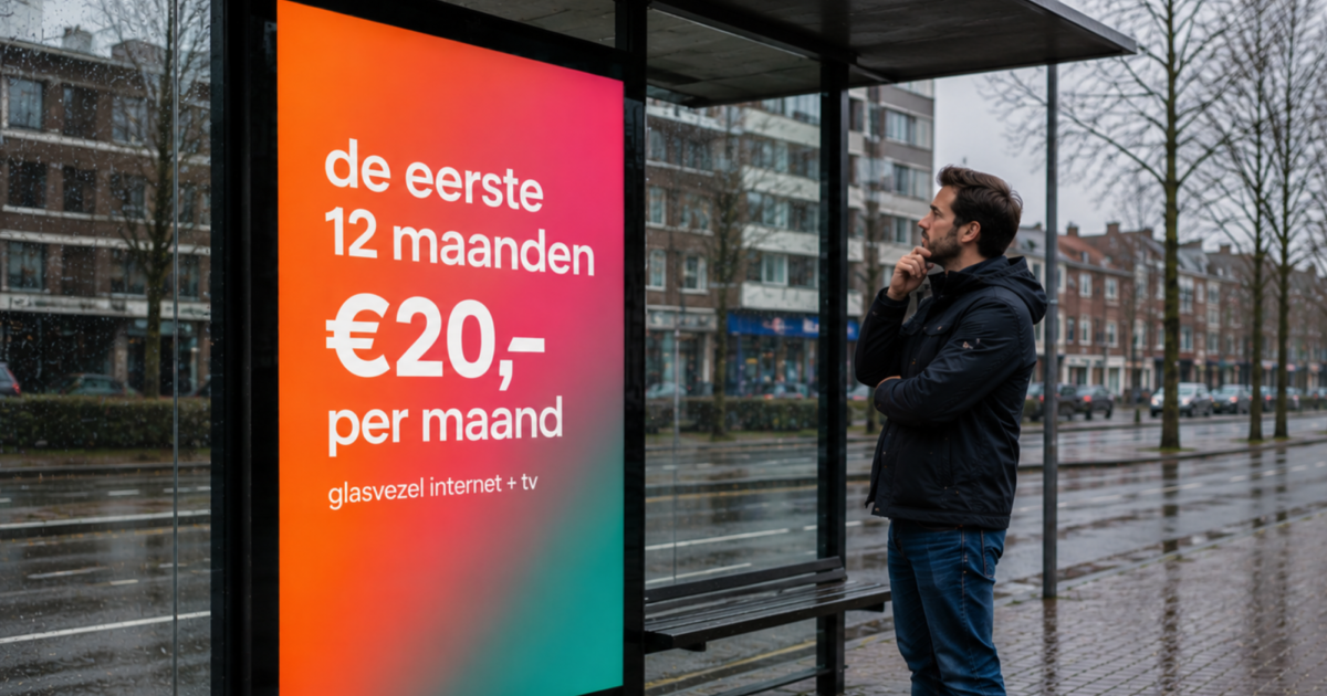 Bespaar € 480 voor internet en tv bij deze glasvezel provider